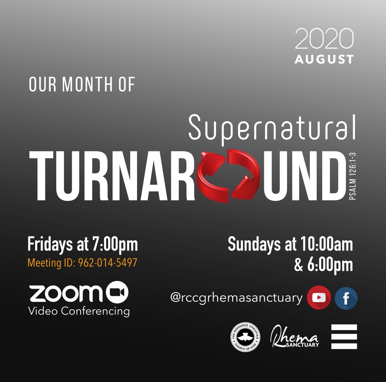 About - RCCG Rhema Sanctuary