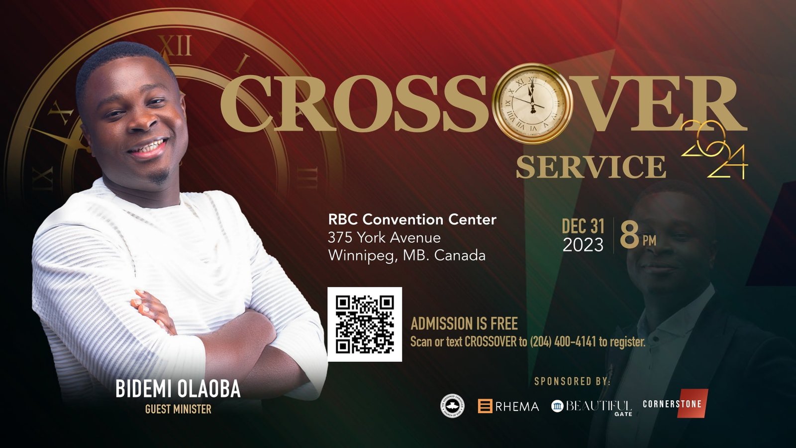 Crossover - RCCG Rhema Sanctuary, Winnipeg